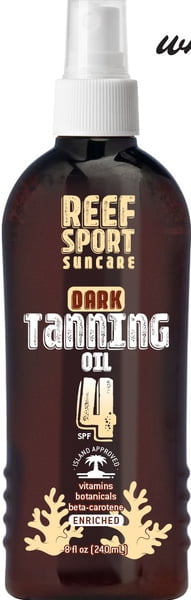 REEF TAN OIL SPF 4 "Dark Exotic Oil" – Reef Sport